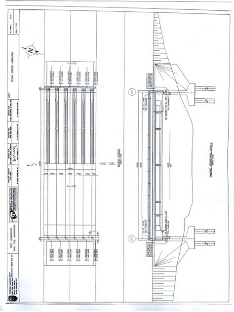 Layout Jembatan Pdf Pdf