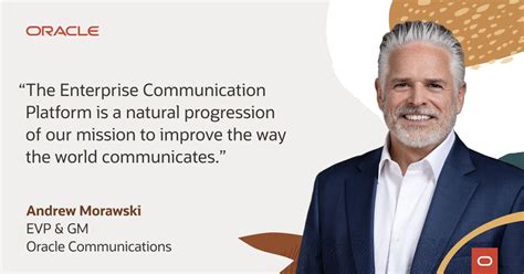 New Oracle Enterprise Communications Platform Transforms How Industries… Andrea Gigante