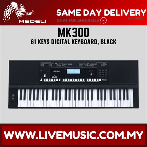 Medeli Mk300 61 Keys Touch Sensitive Keyboard Mk 300 Mk 300