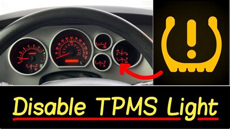 How To Get Rid Of Or Turn Off The Tpms ⚠️ Indicator Light Blinking Then Solid On A Toyota