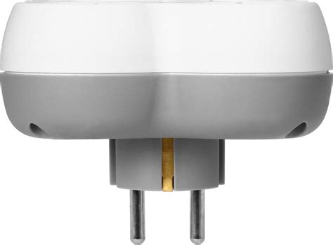 Stopcontact Splitter Verdeelstekker Horizontaal Verloopstekker 4x Schuko