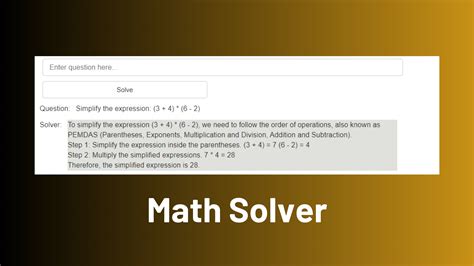 Math Solver Step By Step Guided Solutions Large Language Model