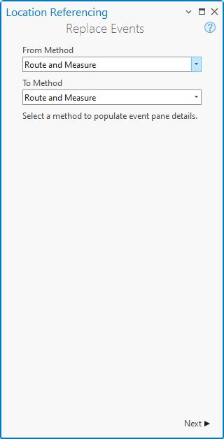 Replace Events—arcgis Pro Documentation