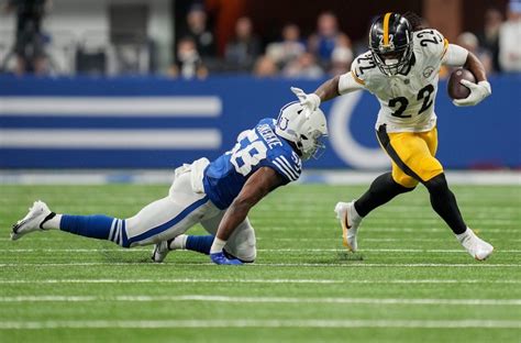 Pittsburgh Steelers Rb Najee Harris Leaves Colts Game With Injury