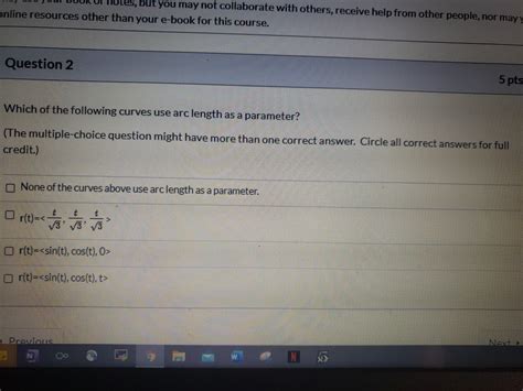 Solved Question 3 5 Pts At A Given Point On A Smooth Space