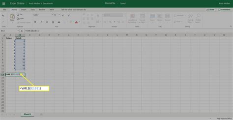 How to calculate variance in excel Блог о рисовании и уроках фотошопа