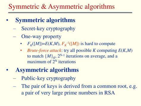 Ppt Introduction Overview Of Security Techniques Cryptographic Algorithms Digital Signatures