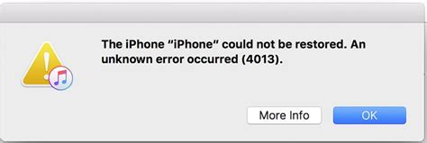 How To Fix IPhone Error 4013