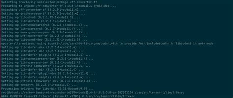 installed trt version is not matched with downloaded trt version