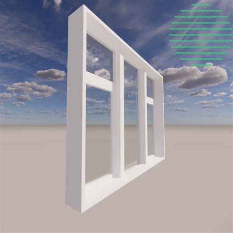 Revit Window Casement Triple Side Autodesk Bimshares