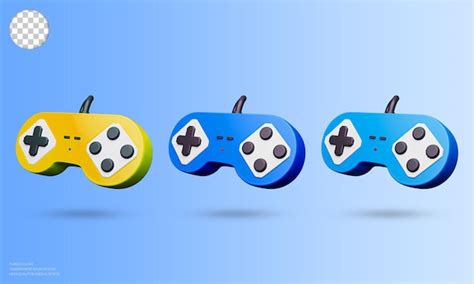 Premium Psd Joystick Gamepad 3d Icon Gaming Console Or Game Controller Computer Gaming