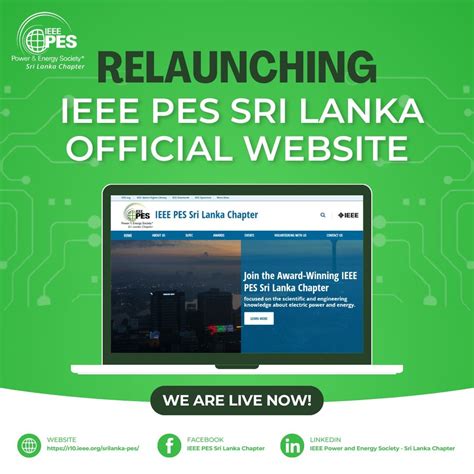Ieee Power And Energy Society Sri Lanka Chapter On Linkedin Ieeepessrilanka Powerandenergy