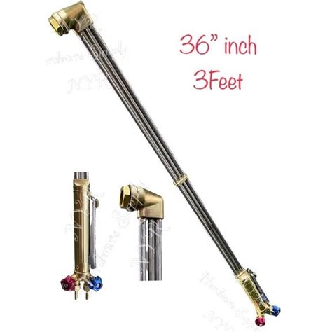 Cutting Torch 36” 3feet Extra Long Cutting Torch 90degree Oxygen