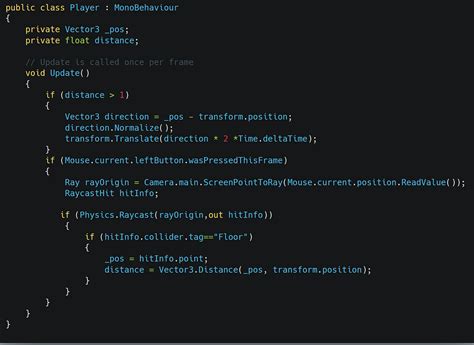 Click To Move System In Unity In This Article We Will Look At Moving