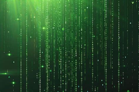 Premium Photo The Green Code Of The Text Is A Computer Generated Image