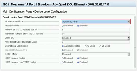 Advanced NPAR Solution For MX Platform Dell PowerEdge MX Networking Deployment Guide Dell