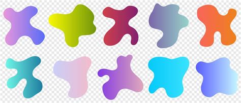 set of abstract graphic design elements hand drawn colorful random