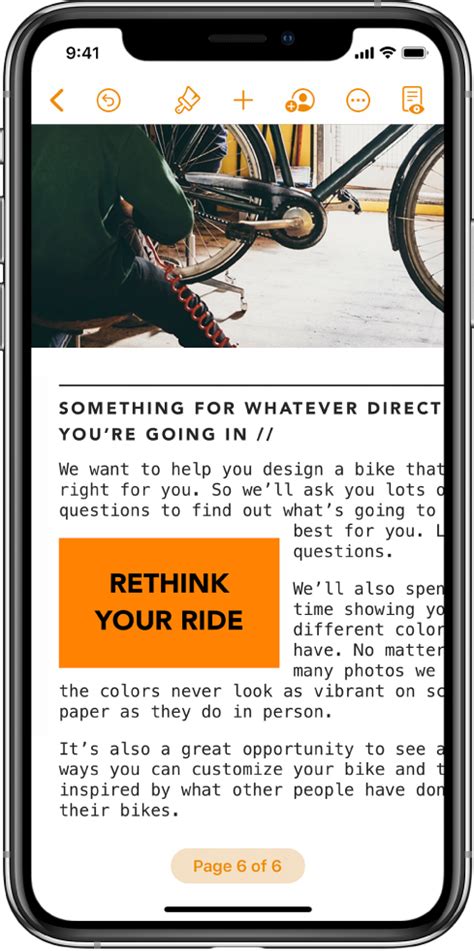 Pages User Guide For Iphone Apple Support