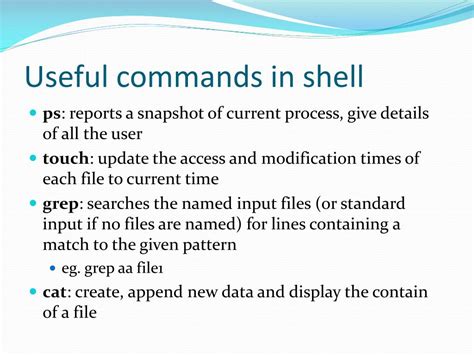 Ppt Shell Script Powerpoint Presentation Free Download Id798658