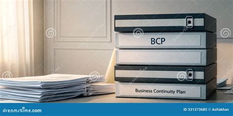 A Stack Of Papers With The Text Word Bcp Business Continuity Plan Abbreviation Stock