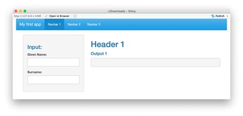 Build Your First Shiny Web App In R