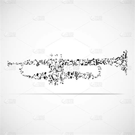 抽象的乐器背景