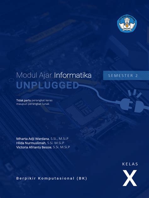 Modul Ajar Informatika Aspek Aspek Berpikir Komputasional Dalam Menerapkan Struktur Data