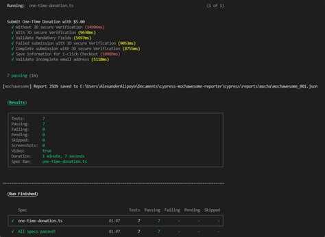 Github Alexanderalipoyocypress Mochawesome Reporter Simple Cypress E2e Test Suite With