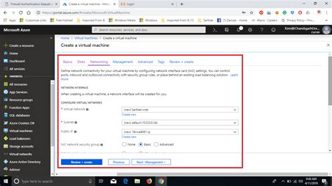 Create A Virtual Machine Using Azure Tutorials Link