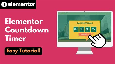 Create A Stunning Countdown Timer Popup In Elementor Easy Tutorial Youtube