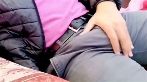 Jeans Bulge Grab Thisvid Com