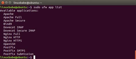 How To Use Ufw Firewall On Debian Ubuntu Linux Mint