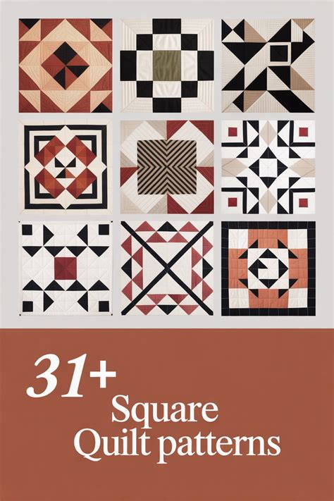 31 Square Quilt Patterns To Inspire Your Next Project Fabricerie