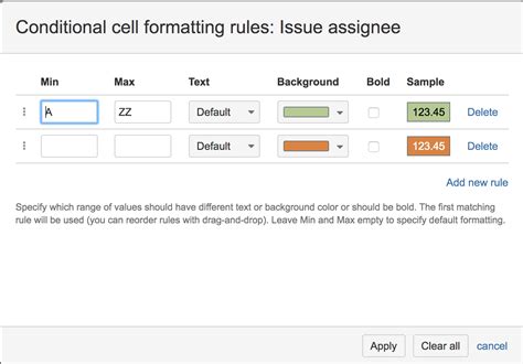 Eazybi Cell Formatting In Table Report For Empty