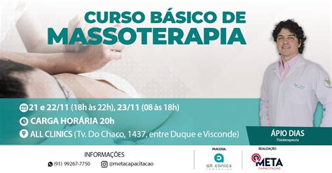 Curso De Massoterapia Sympla
