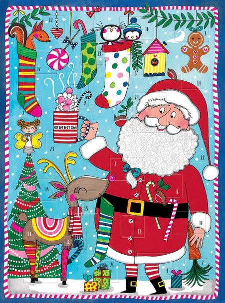 Advent Calendar Santas Hot Chocolate Christmas Presence