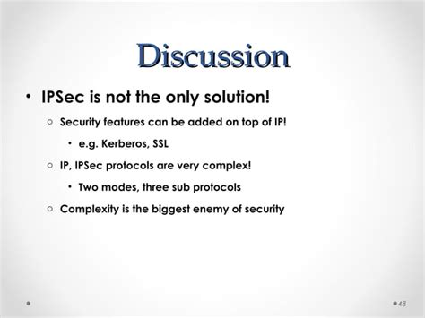 Ipsec Ppt