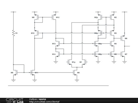 Opamp Circuitlab