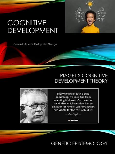 Cogntiive Development Pdf