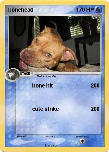 Pokémon Bonehead 4 4 Bone Hit My Pokemon Card