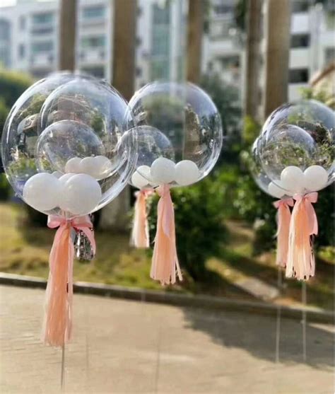 Clear Giant Balloons 5 Pack 60 90cm Rock A By Bum Bum