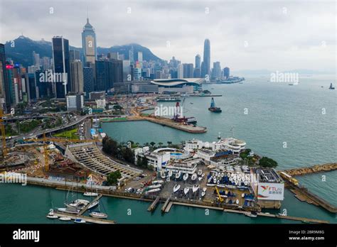 Causeway Bay Hong Kong 07 May 2019 Top View Of Hong Kong City Stock