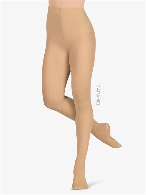 Girls Convertible Tights With Self Knit Waistband Theatricals T5515c