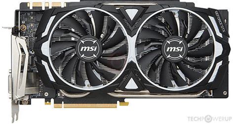 MSI GTX Ti ARMOR OC Specs TechPowerUp GPU Database