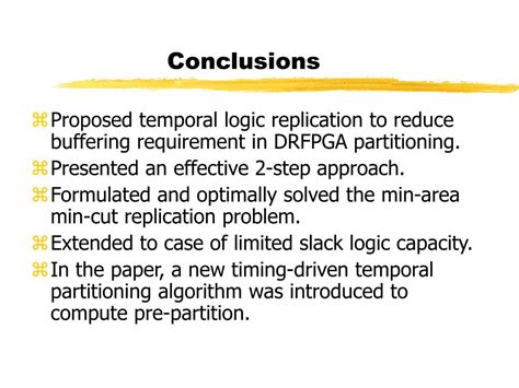 Ppt Temporal Logic Replication For Dynamically Reconfigurable Fpga Partitioning Powerpoint