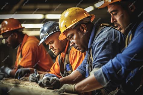 Premium Ai Image Hardworking People Engaged In Various Tasks