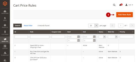 How To Create Shopping Cart Price Rules In Magento 2 Magento