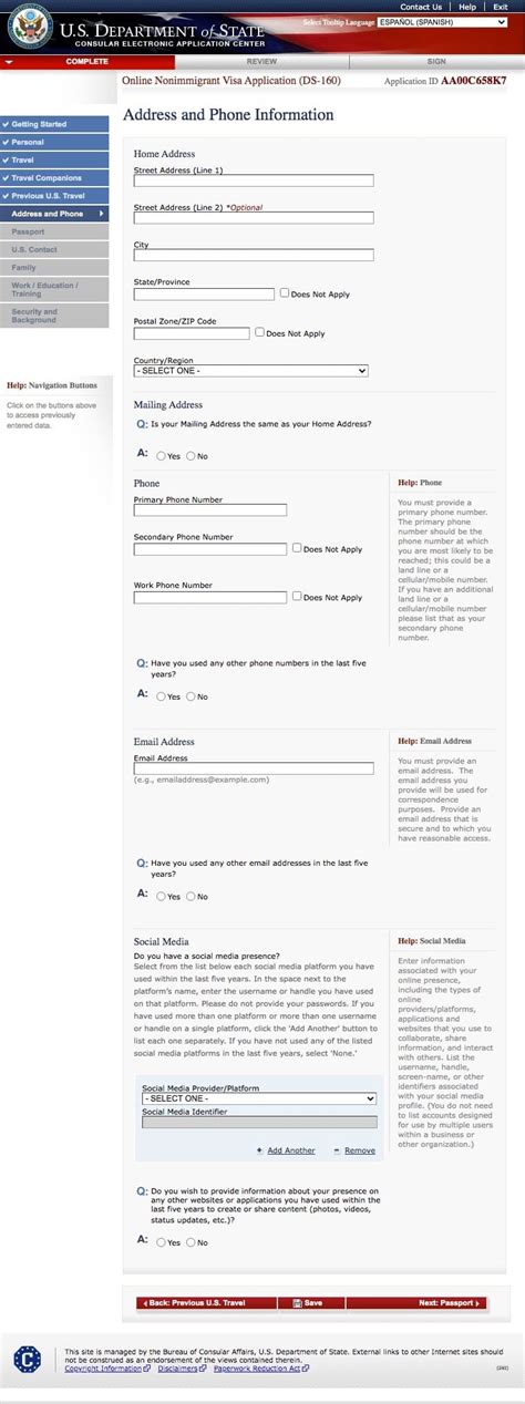 Cómo Llenar El Formulario Ds 160 Paso A Paso 2025