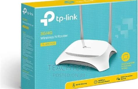 Tp Link Tl Mr3420 3g 4g Wireless Router In Nairobi Central Networking Products Teachtech