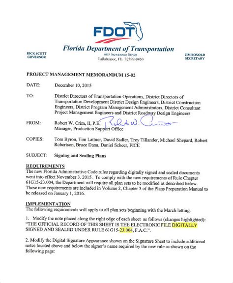 8 Management Memo Examples To Download